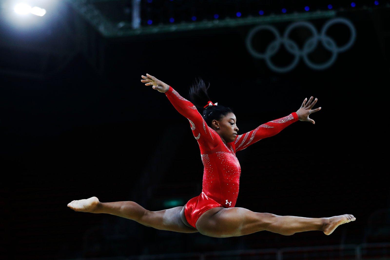Simone Biles Stuns In Thigh Skimming Givenchy Minidress