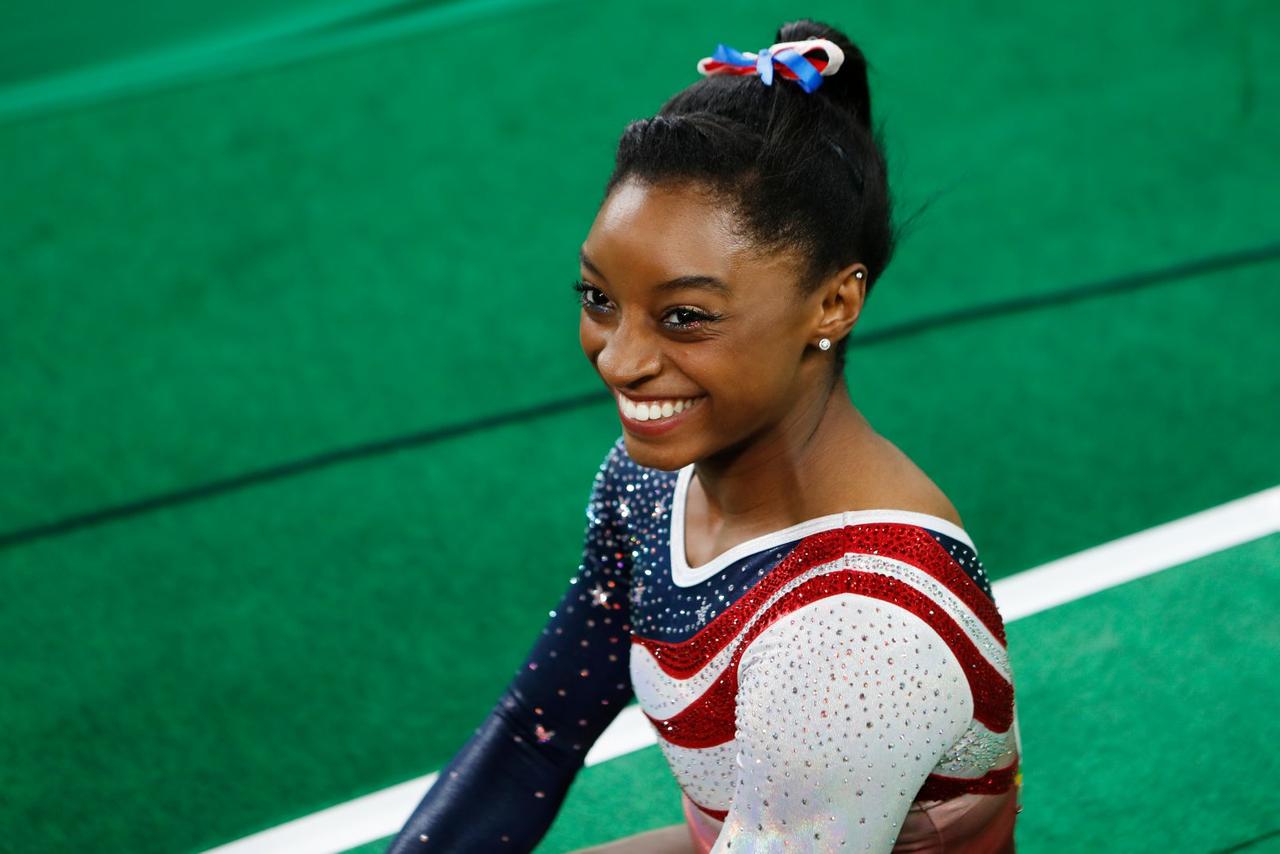 Simone Biles Stuns In Thigh Skimming Givenchy Minidress